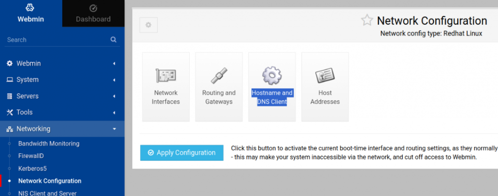 Performing a Webmin Setup on Linux (AlmaLinux) | Liquid Web