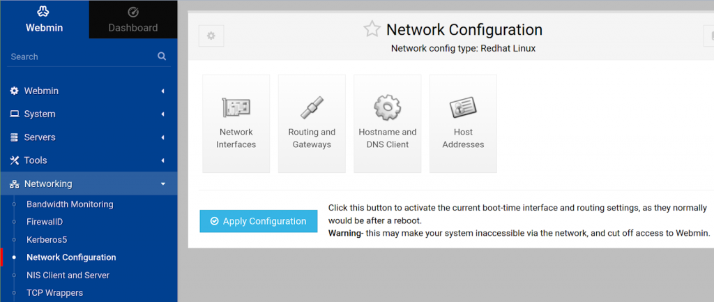 Performing a Webmin Setup on Linux (AlmaLinux) | Liquid Web